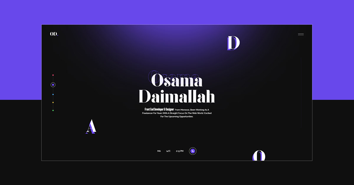 Osama Daimallah — Web Developer & Designer
